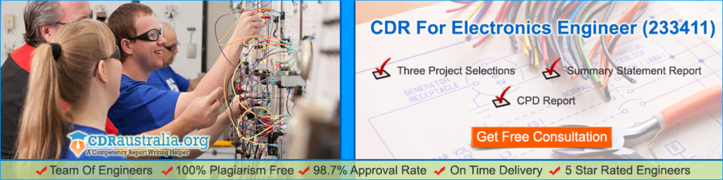 CDR For Electronics Engineer [ANZSCO 233411] Australia