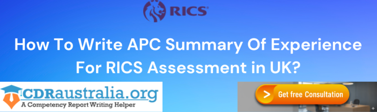 How To Write RICS APC Summary Of Experience? Ask For Help